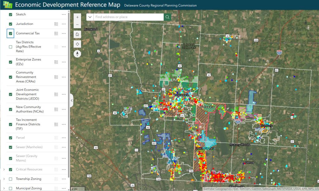 Online Map Services - Regional Planning Commission