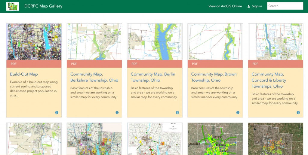 Online Map Services - Regional Planning Commission